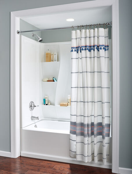 60" x 32" Bathtub - Left Drain in High Gloss White 40034L | Delta Faucet