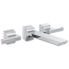 Wall-Mount Bathroom Faucet 2L Trim (Recertified) in Chrome T3599LF-WL-R ...