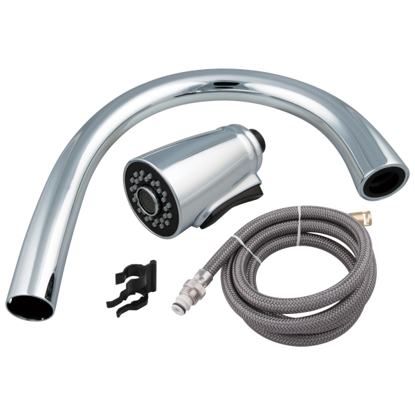 Spray & Hose Assembly w/ Aerator - Pull-Down in Chrome RP47269 | Delta ...