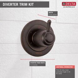Recertified Shower Diverter Trims | Delta Faucet Outlet