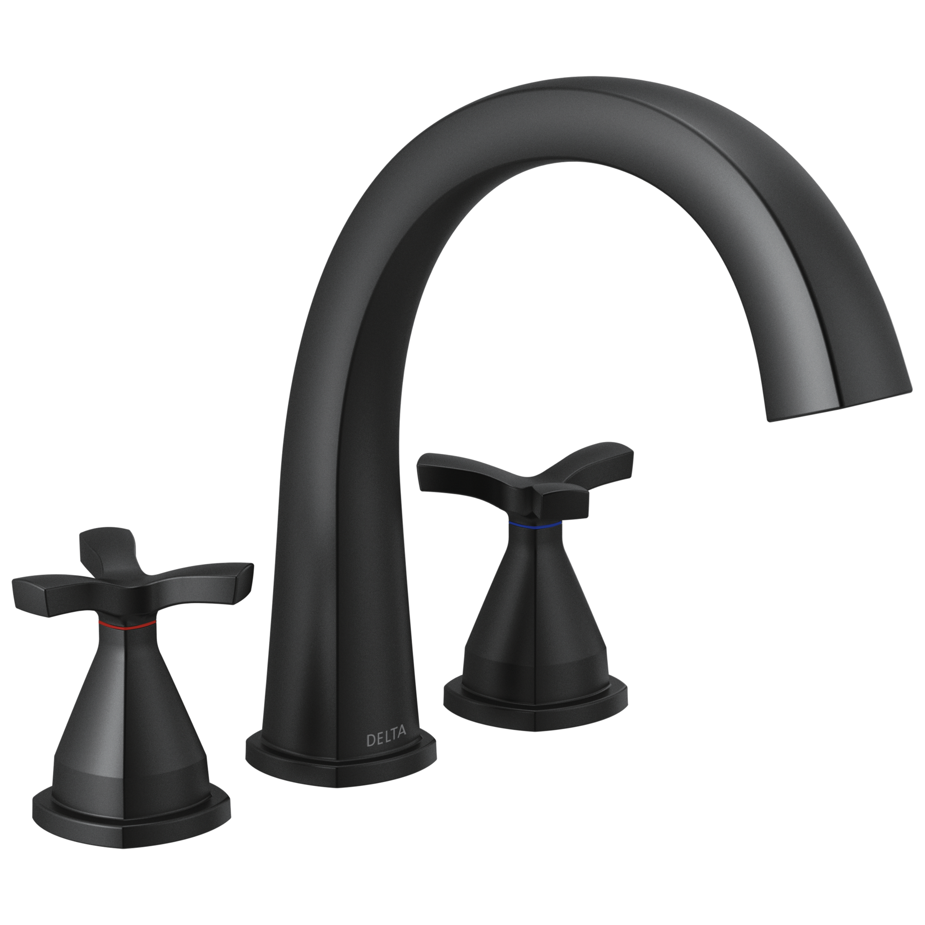 Roman Tub Trim (Recertified) in Matte Black T27776-BL-R | Delta Faucet