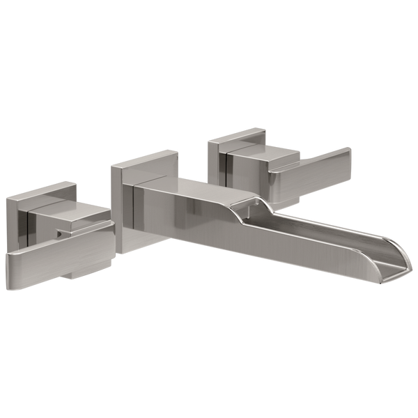 Wall-Mount Channel Bathroom 2L Trim (Recertified) in Stainless T3568LF ...