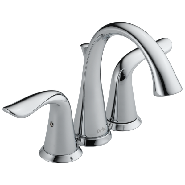Two Handle Mini-Widespread Bathroom Faucet in Chrome 4538 | Delta Faucet