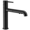 Single Handle Pull-Out Kitchen Faucet in Matte Black 4159-BL-DST ...