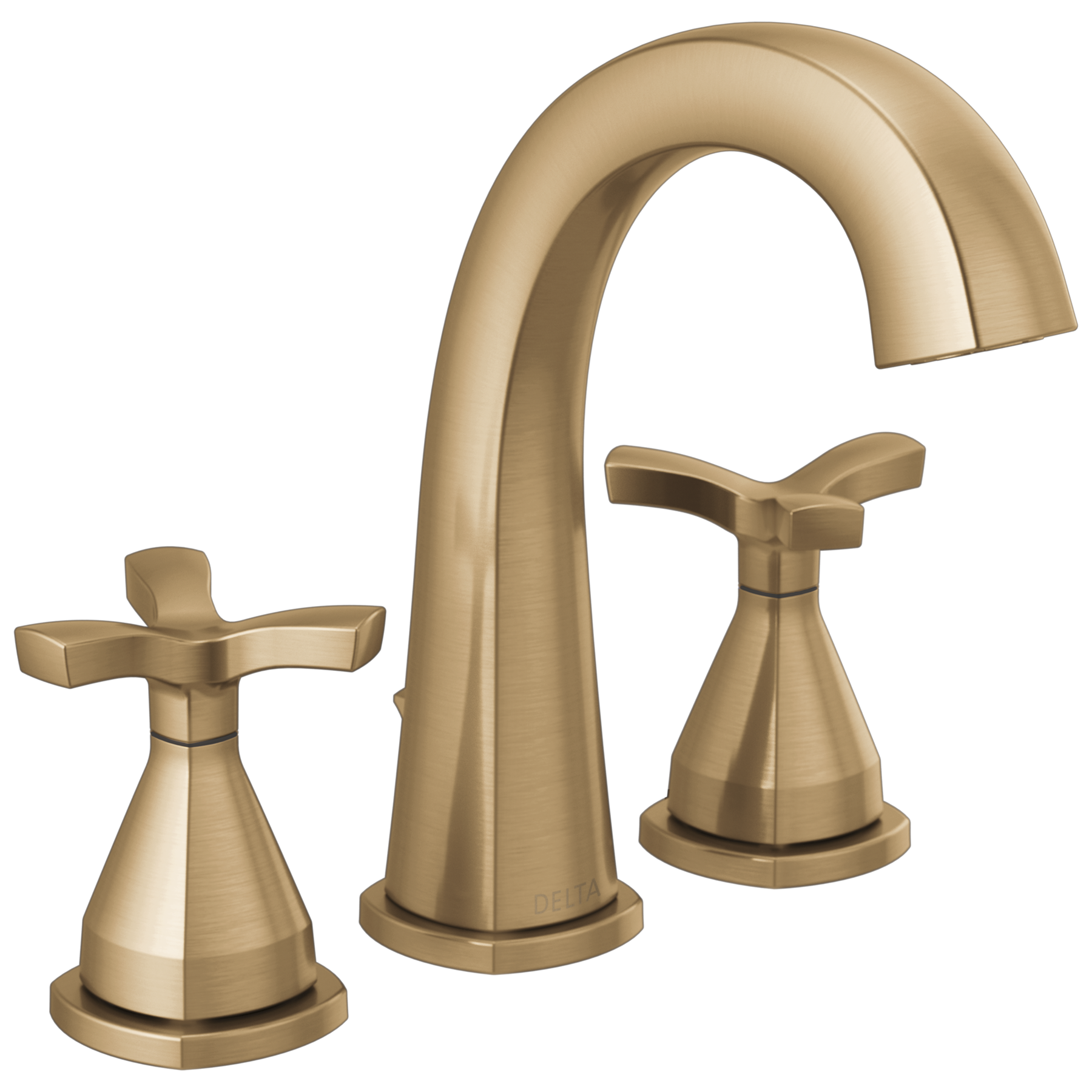 Two Handle Widespread Bathroom Faucet in Lumicoat® Champagne Bronze 357756-CZ-PR-MPU-DST | Delta ...