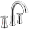 Two Handle Widespread Pull-Down Bathroom Faucet in Chrome 3558-PD-DST | Delta Faucet