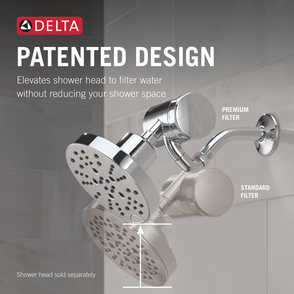 Premium Shower Filter Attachment in Chrome 5SF100 | Delta Faucet
