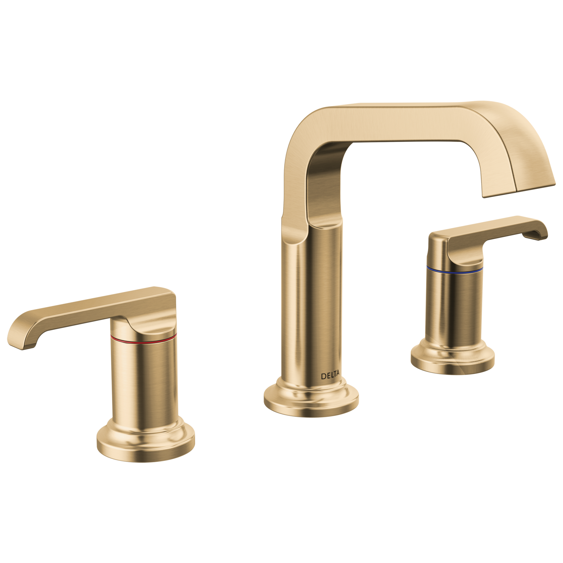 Two Handle Widespread Bathroom Faucet in Lumicoat® Champagne Bronze 35589-CZ-PR-DST | Delta Faucet