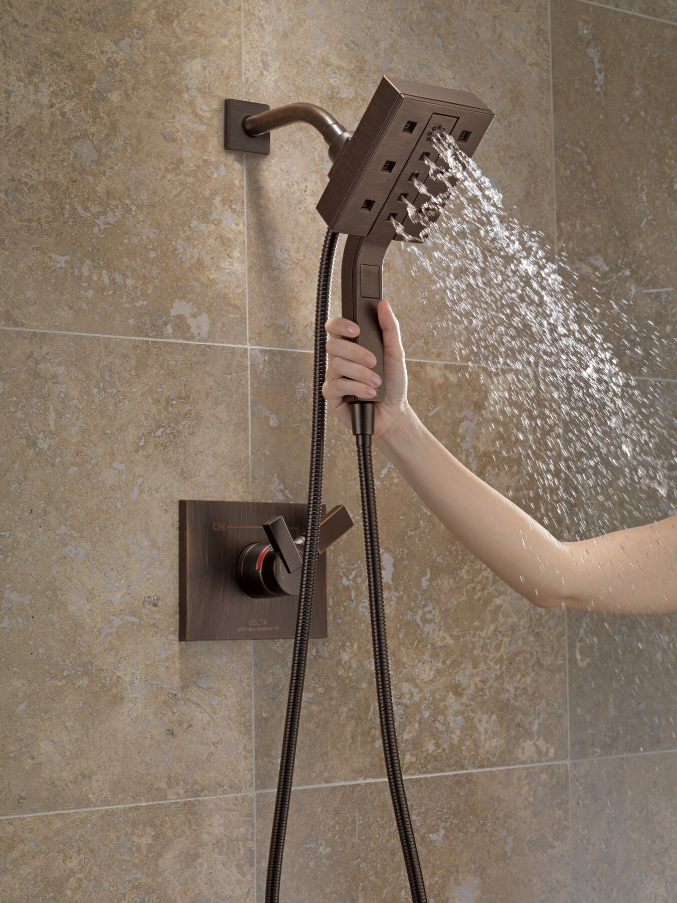 Shower Arm in Venetian Bronze RP6023RB | Delta Faucet