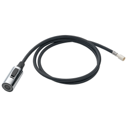 Single Handle Pull-Down Kitchen Faucet in Matte Black 9159-BL-DST ...