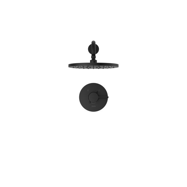 Monitor 14 Series Shower Trim in Matte Black T14269-BL-PP | Delta Faucet
