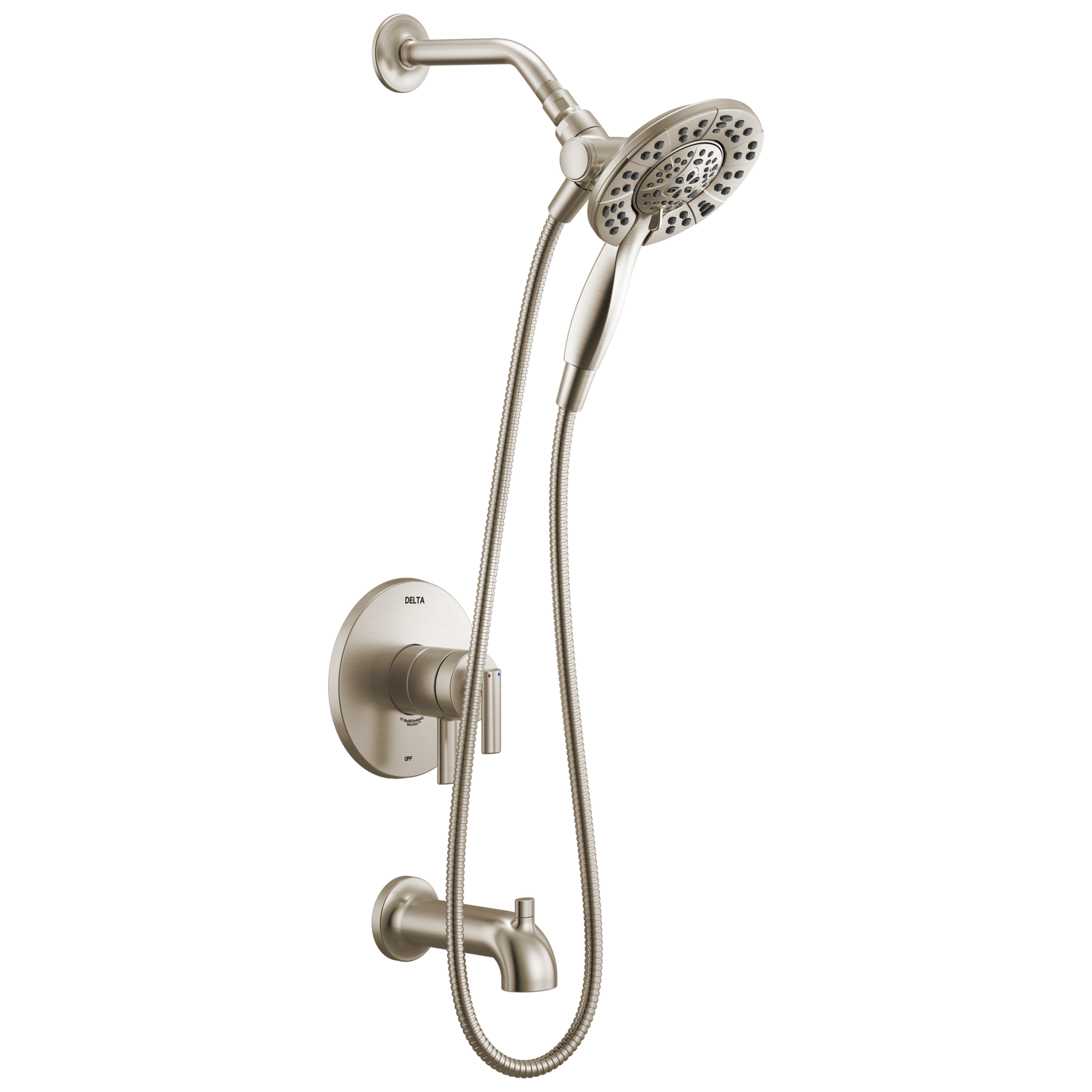 Monitor 17 Series Tub & Shower Trim with In2ition in Stainless T17442 ...