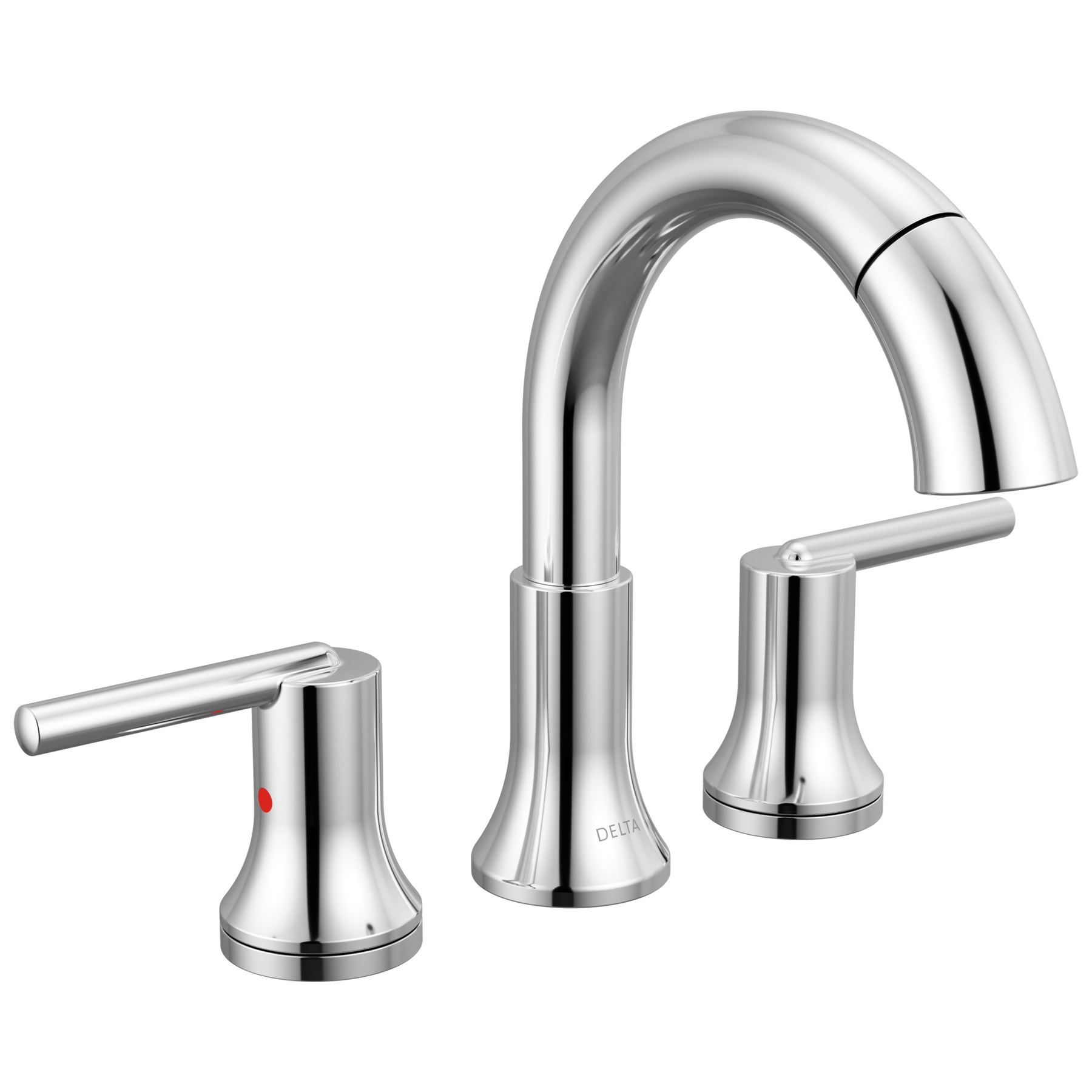 Two Handle Widespread Pull Down Bathroom Faucet in Chrome 3559-PD-DST | Delta Faucet