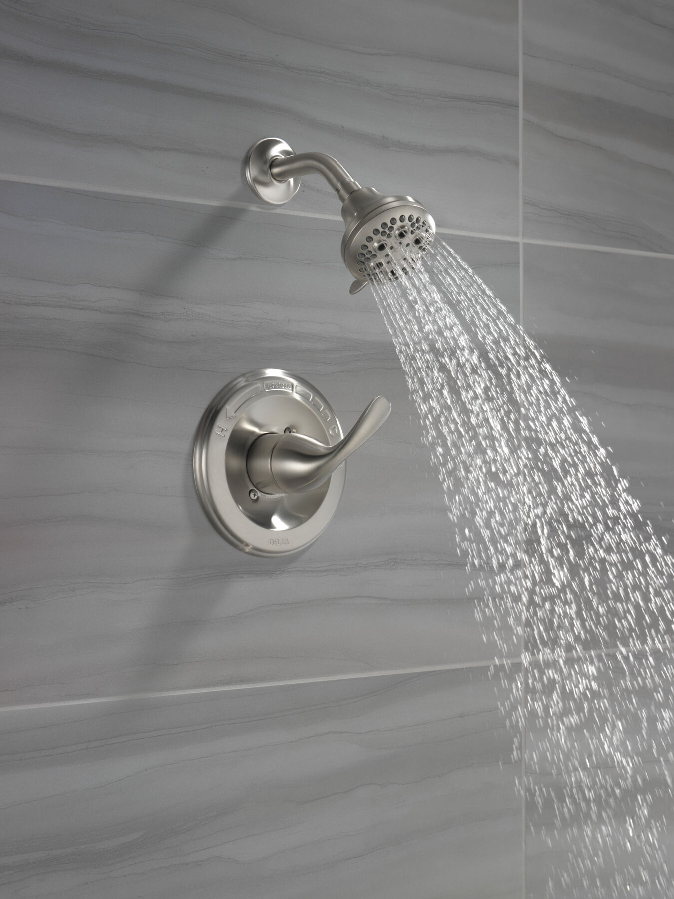 Shower Trim 1L 13S (Recertified) in Stainless T13220-SS-R | Delta Faucet