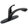 Pull-out Kitchen Faucet in Matte Black 470-BL | Delta Faucet