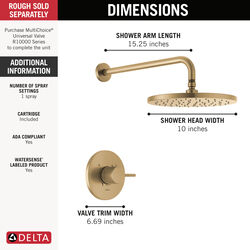 Recertified Shower Trims | Delta Faucet Outlet