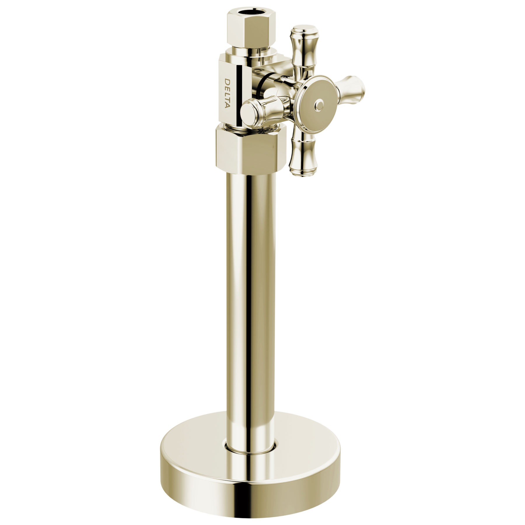 Straight Supply Stop Valve in Polished Nickel DT021202-PN | Delta Faucet