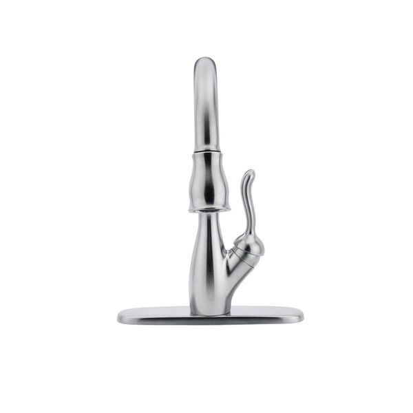 Single Handle Pull-Down Kitchen Faucet with ShieldSpray® Technology in ...