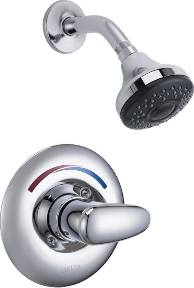 Monitor® 13 Series Tub and Shower Trim - Push Button Diverter in Chrome ...