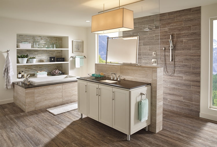 Transform Your Bathroom with a Barrier-Free Shower | Delta Faucet Blog