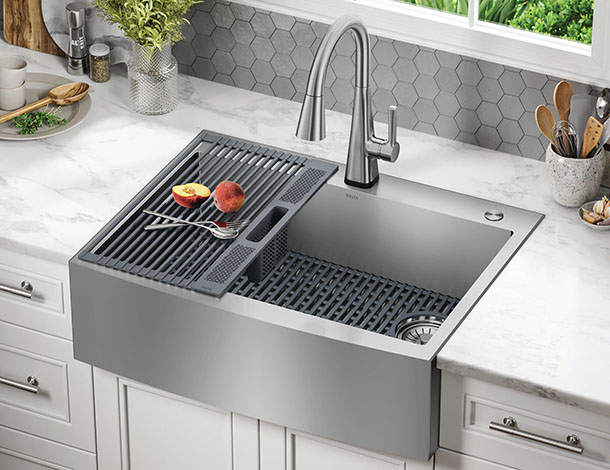 Workstation Kitchen Sinks | Delta Faucet